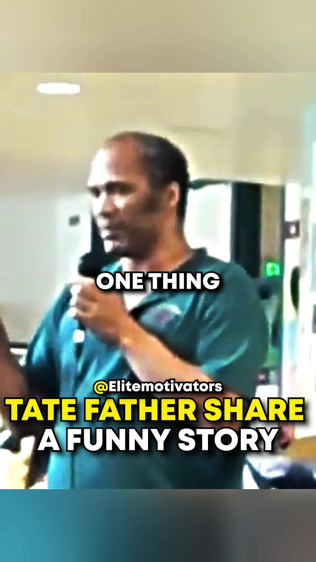 Tate father was a G ! He shares a funny story of fighting a kid