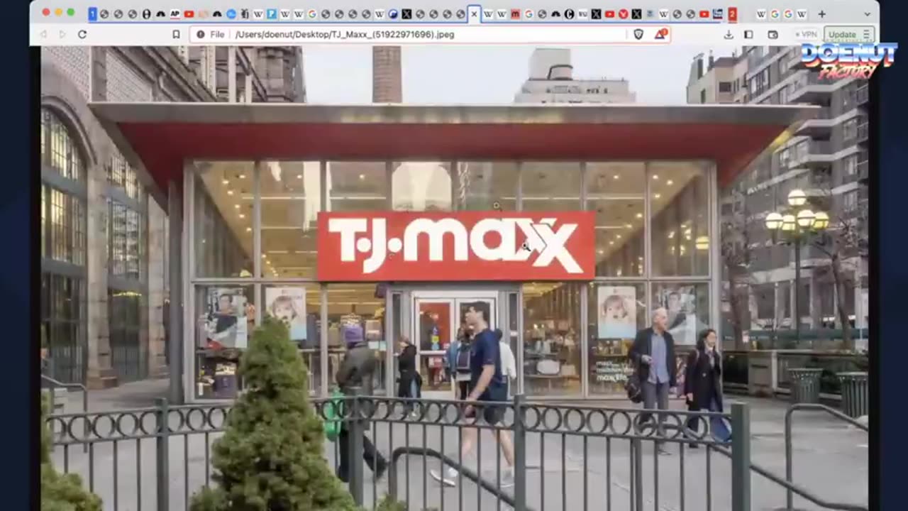 DOENUT FACTORY-73,000 TRAPPED IN A PENTAGRAM?? [ BURNING MAN A.I.FLOOD ...