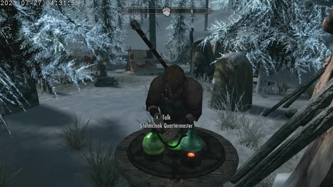The Elder Scrolls 5 Skyrim Female Orc Karen D'Orc Part 309