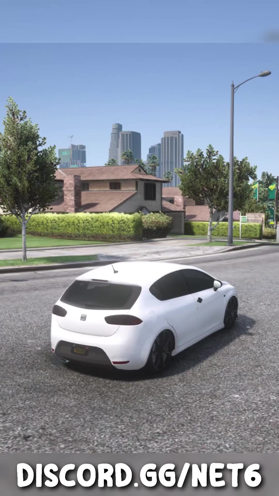 Seat Leon in GTA RP | | Network6 Roleplay NET6 NIRP FiveM GTA Short