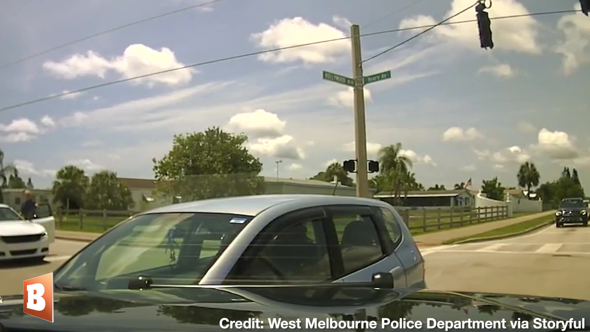 Officer SAVES Unresponsive Driver Using His Vehicle to Stop Car Rolling ...