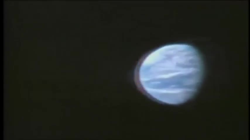 The last real photograph of earth from NASA apollo footage