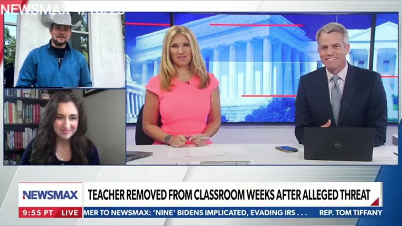 NEWSMAX | Interview with Monty Floyd and Sarah Weaver about # ...