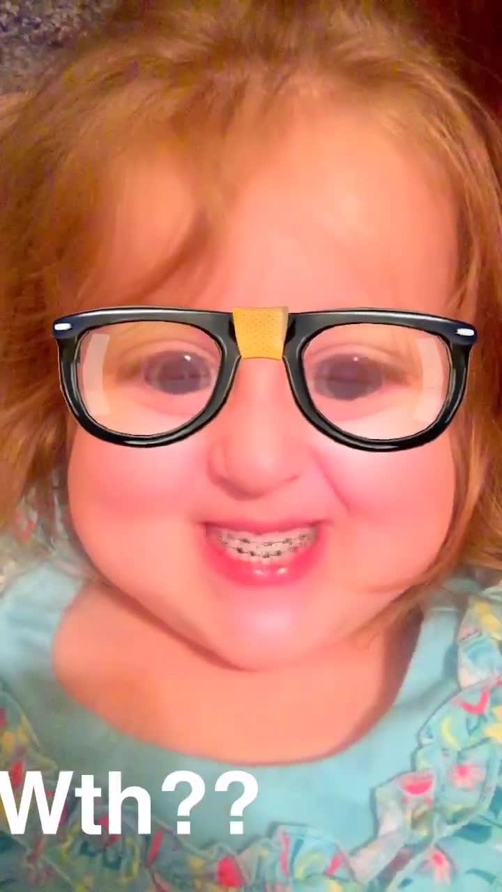 When kids discover Snapchat filter