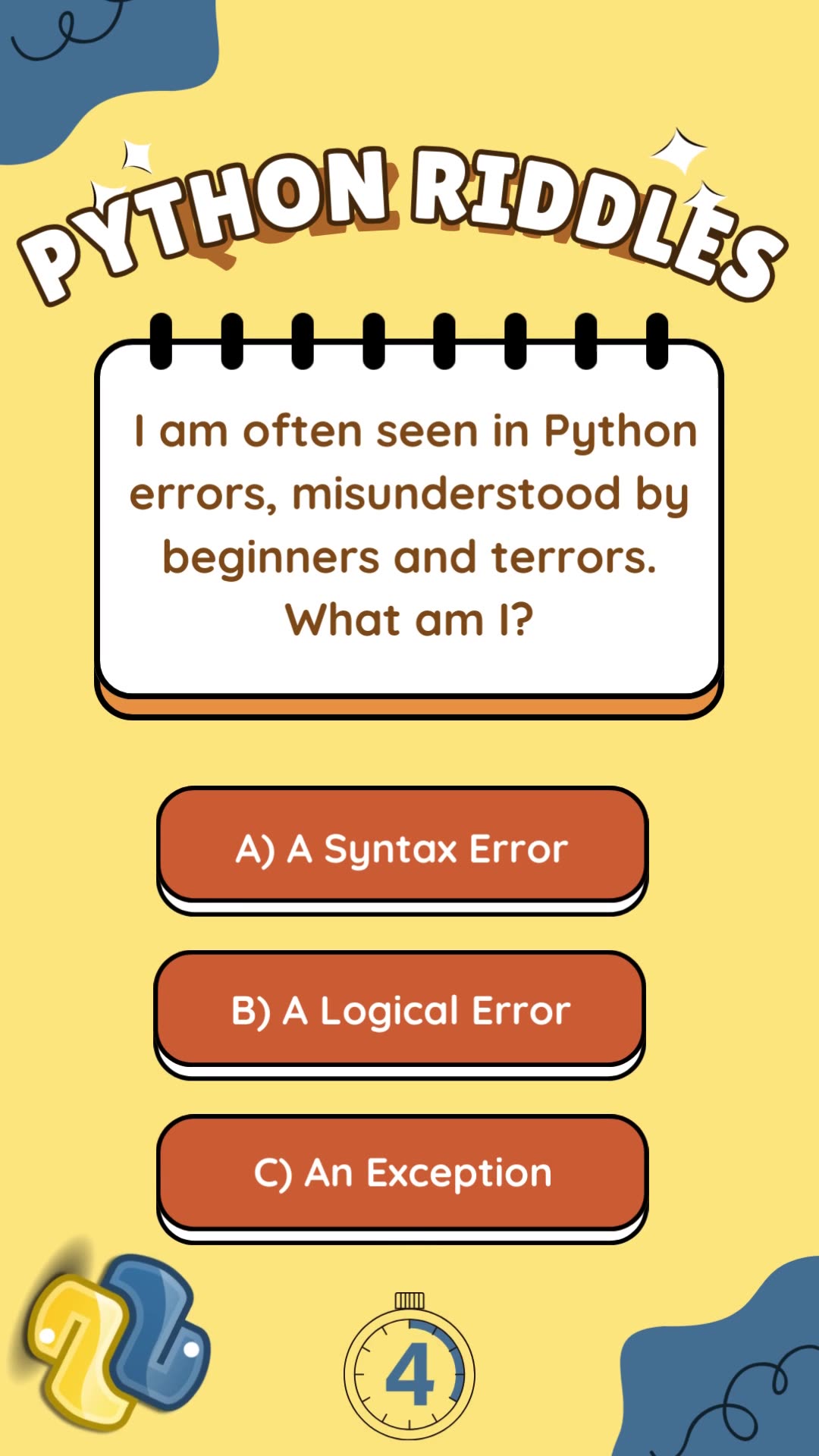 The Python Enigma Coding Riddles