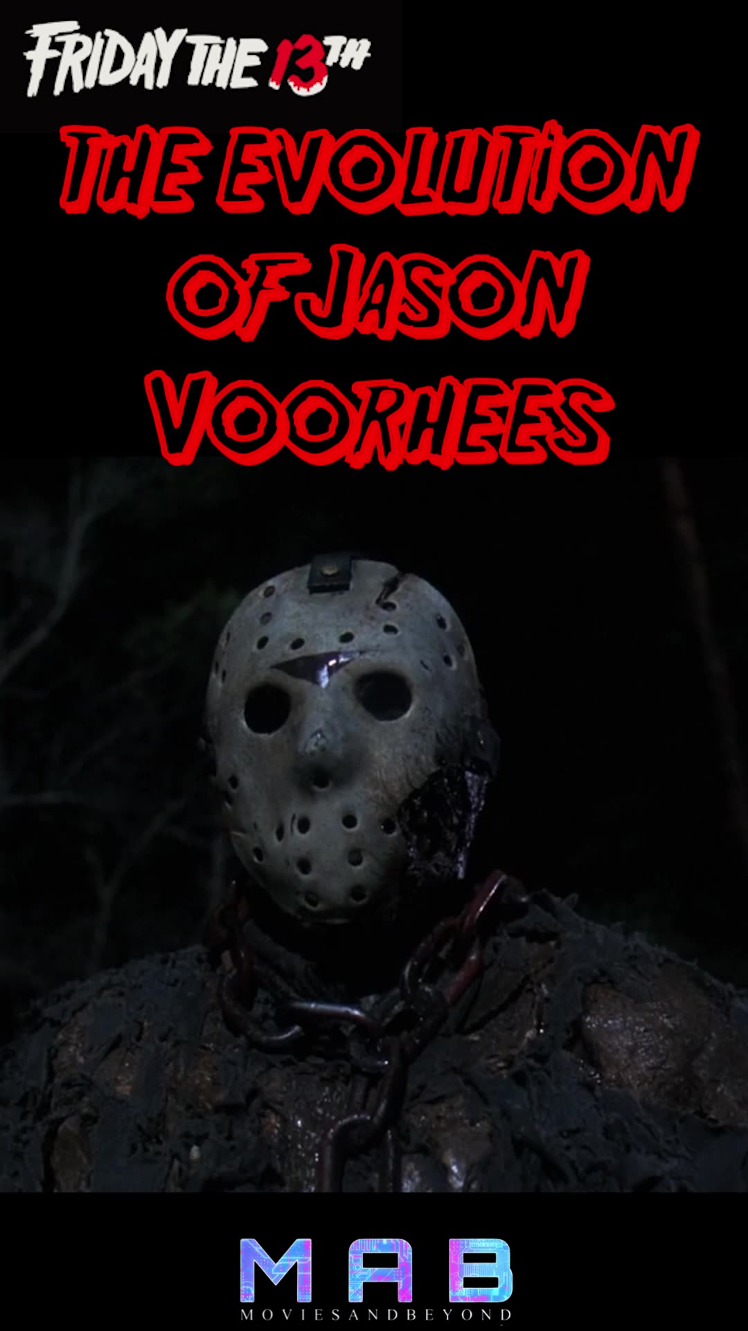 Friday the 13th Evolution of Jason Voorhees Horror
