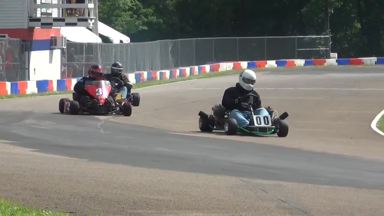 2019 VKA Springfield - Vintage Dual Engine Sidewinder Kart Race #2
