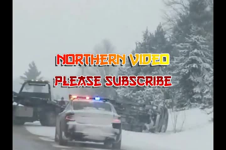 4k updated ford ranger roll over accident different angles and drive by
