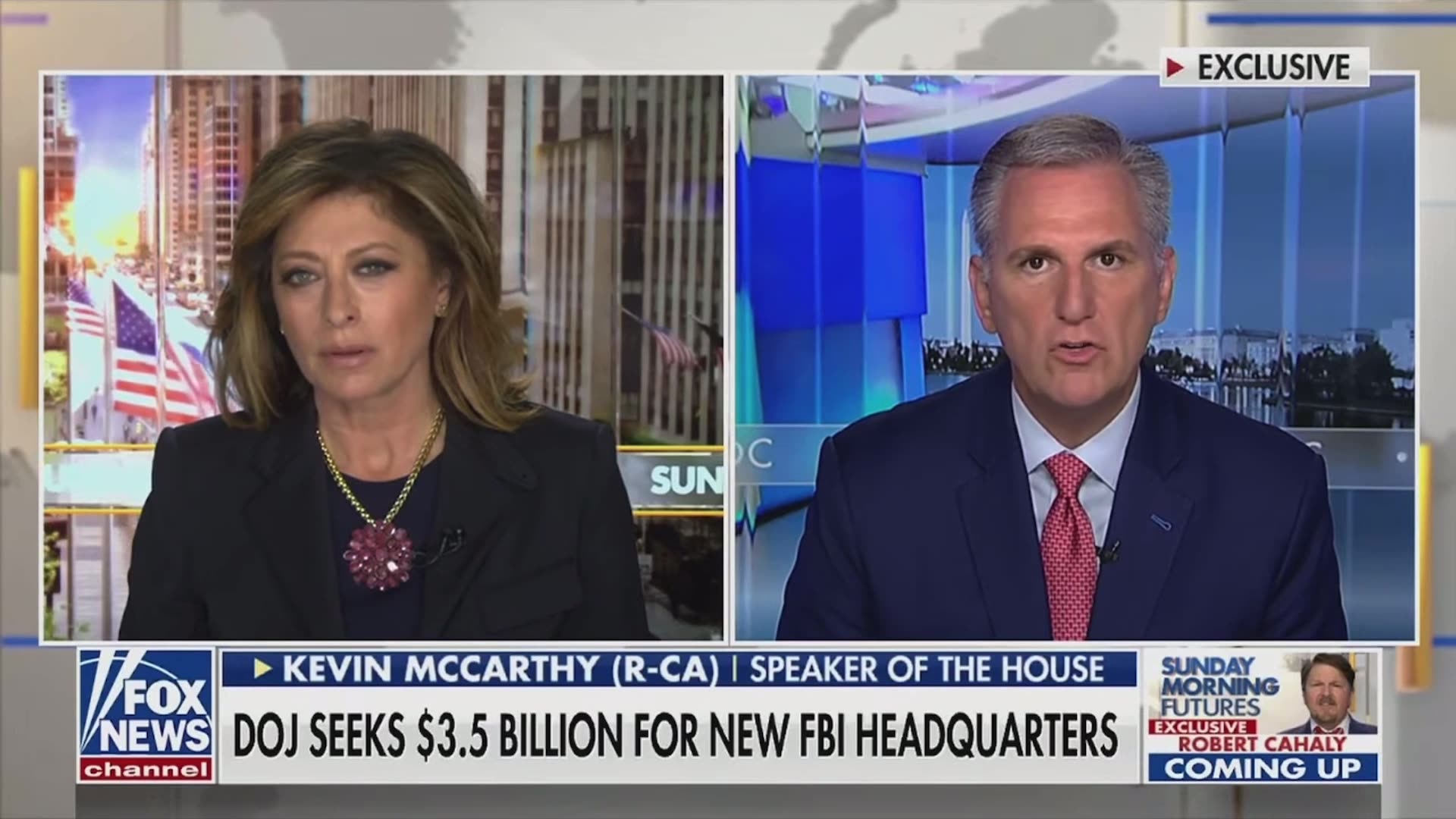 Speaker McCarthy gets offensive when Maria ask him about what’s in the ...