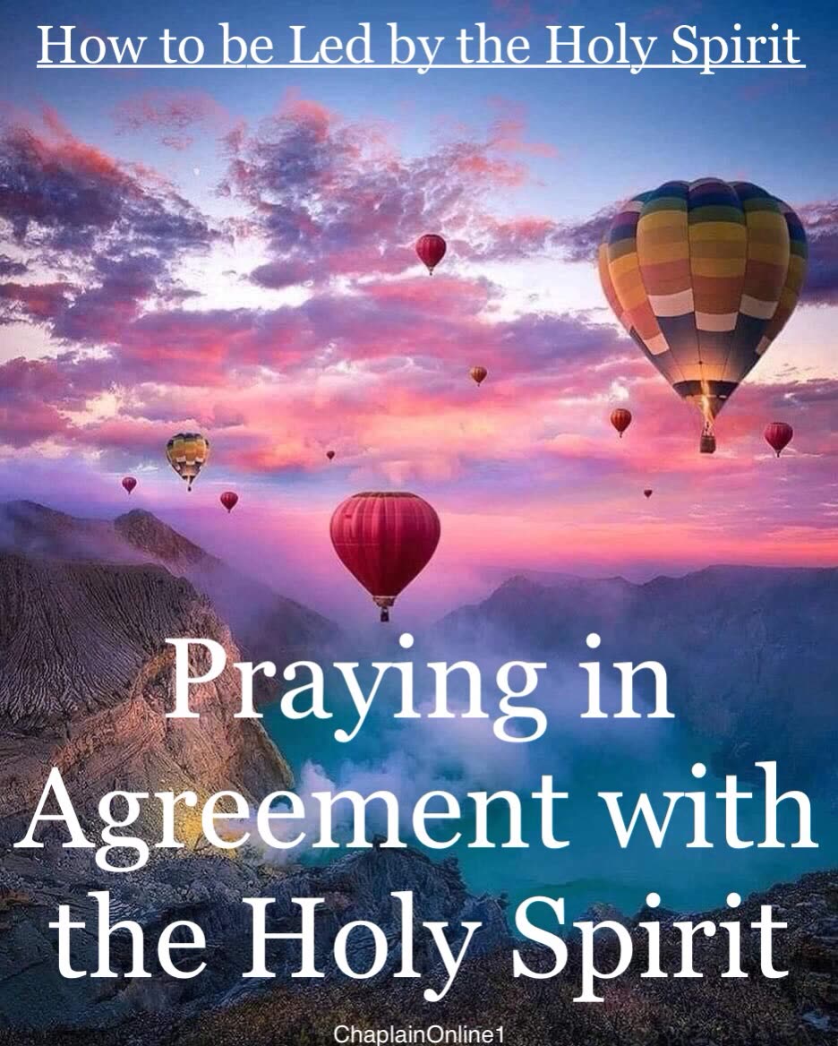 Praying in Agreement with the Holy Spirit