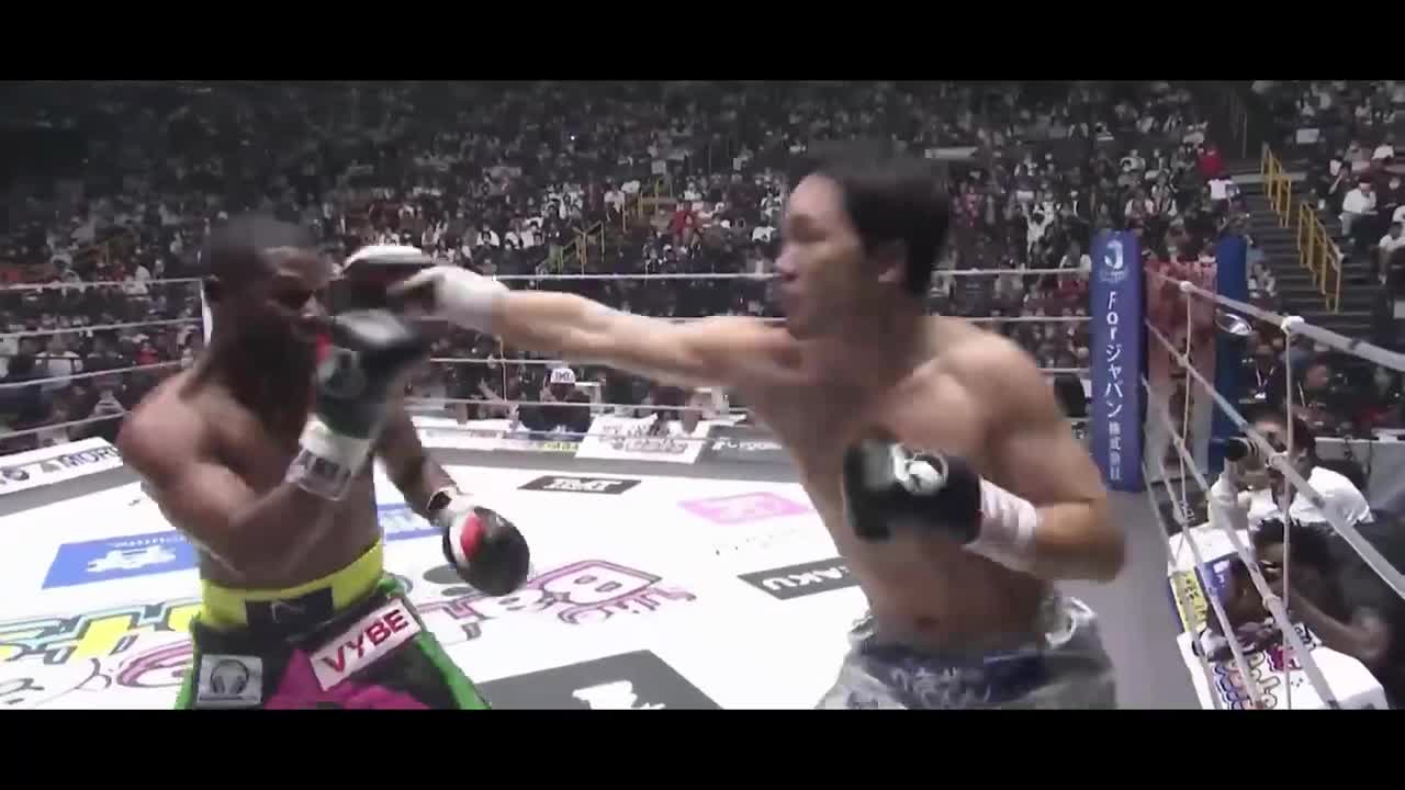 Japanese MMA Fighter ASAKURA vs Boxing Champion MAYWEATHER, Knockout ...