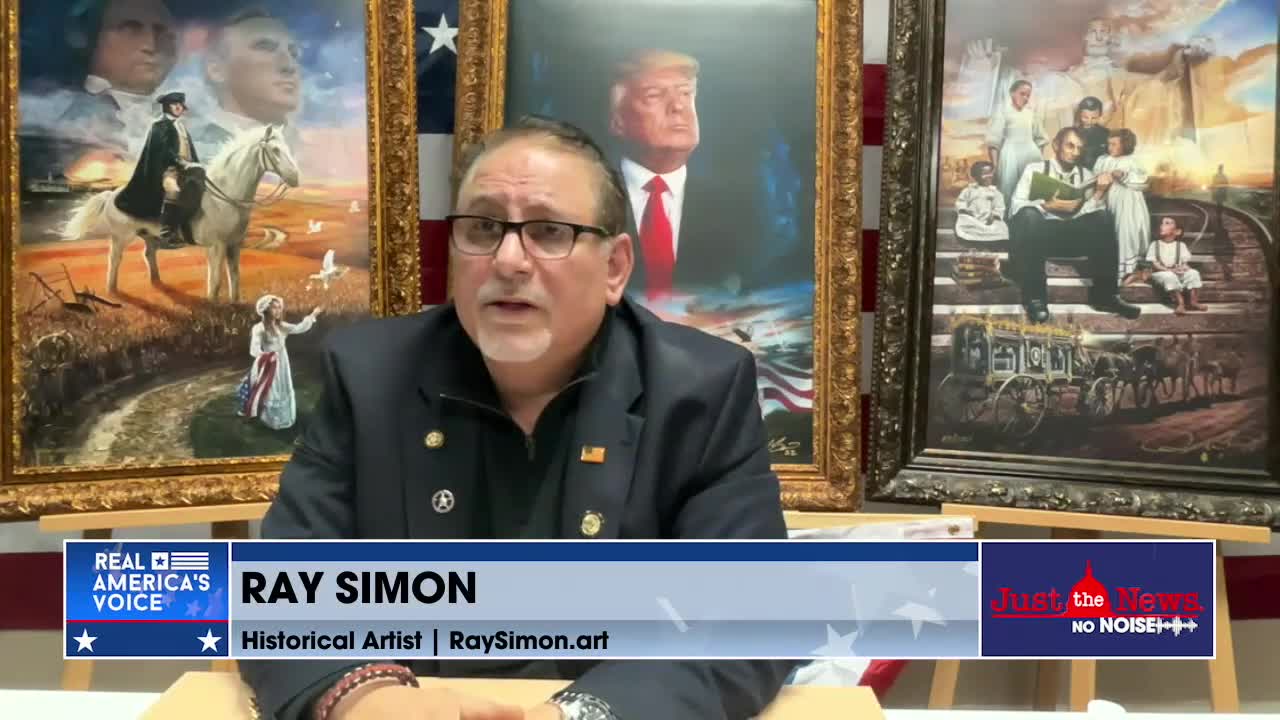 Artist Ray Simon Shares The Story Behind His Incredible Painting of ...