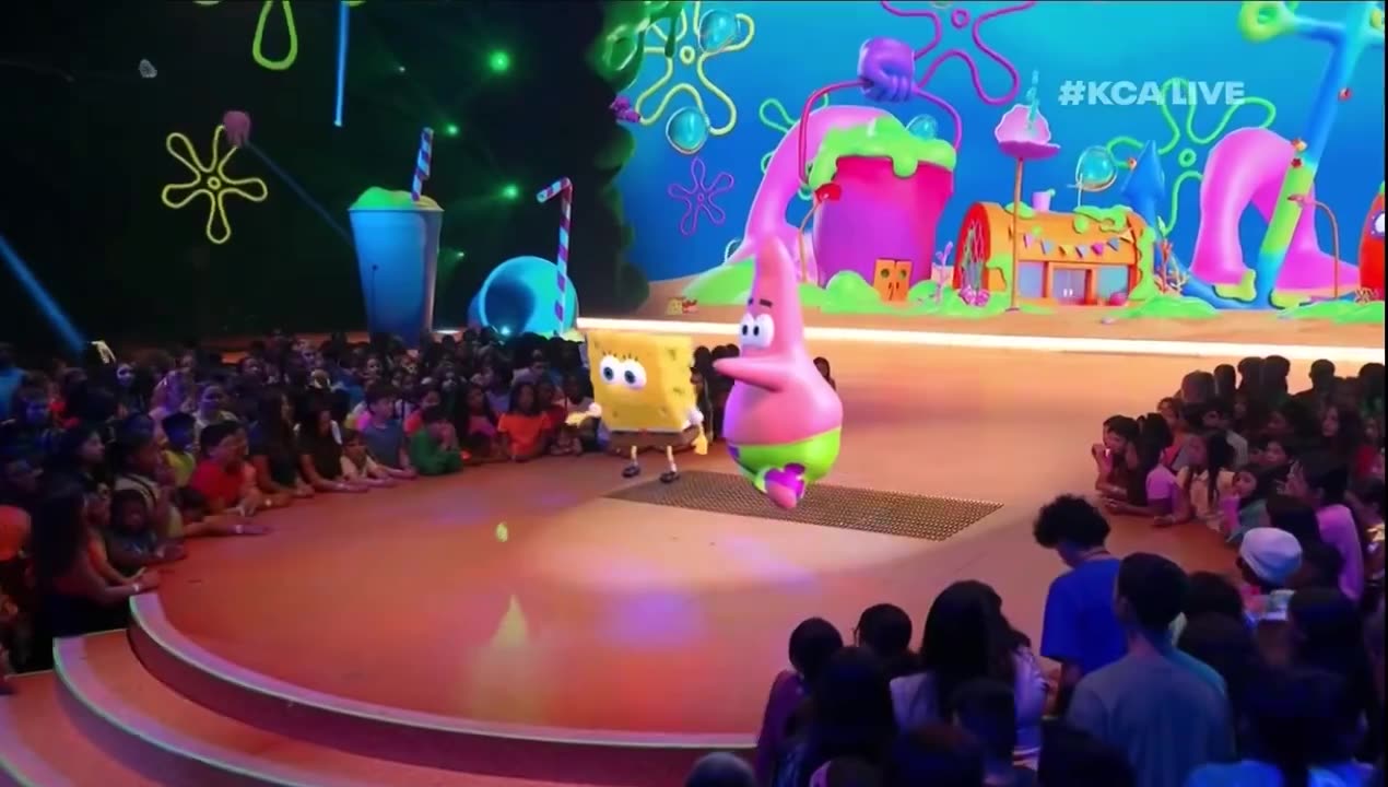 SpongeBob meet The Rock | Official Clip