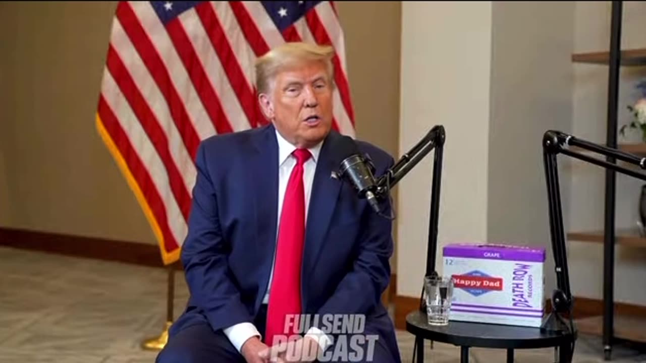 Trump tells Full Send Podcast: "I'm here to defend the United States of ...