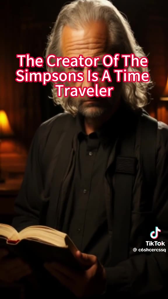 The Creator Of The Simpsons Is A Time Traveler