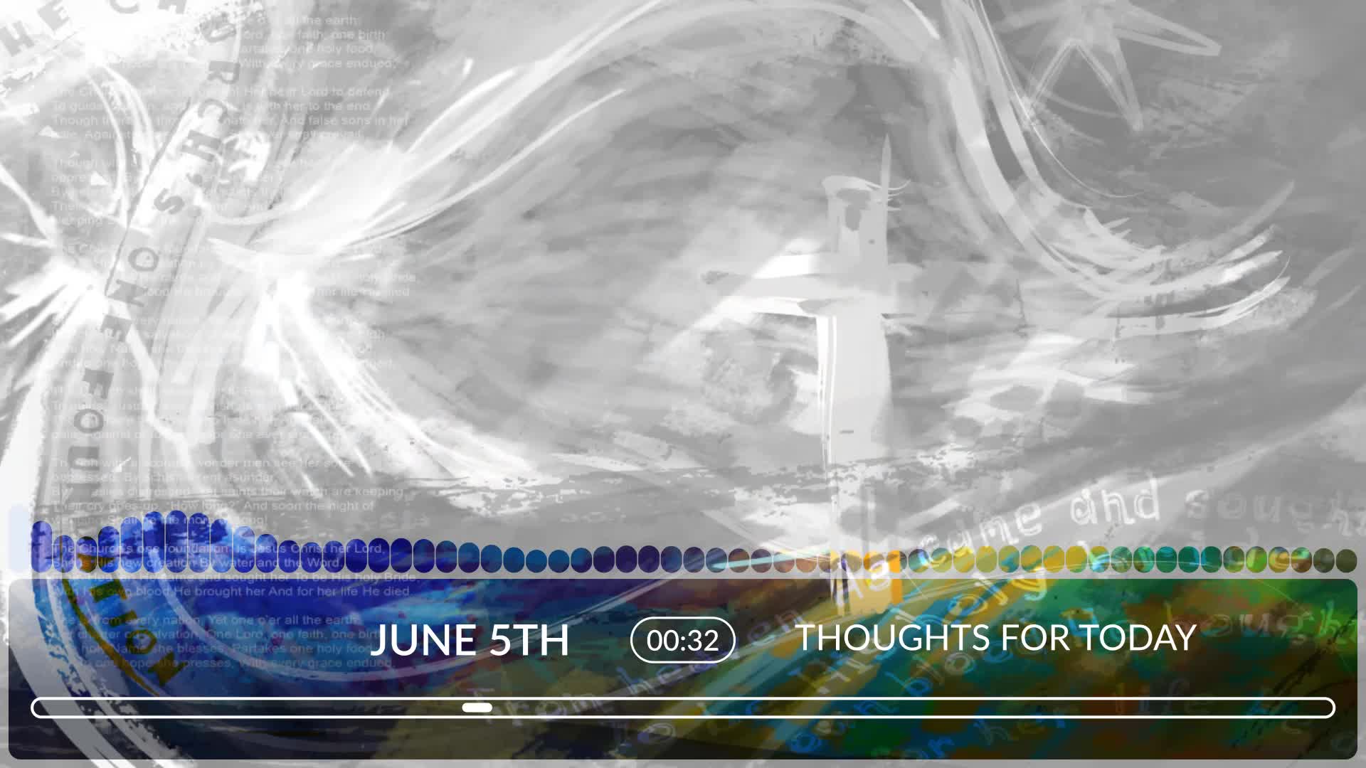 Thoughts For Today - June 5, 2021