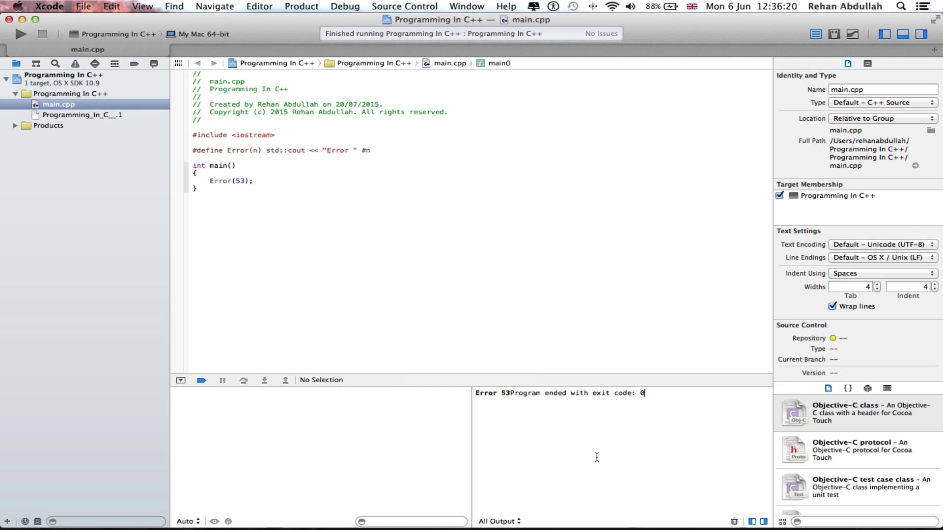Programming In C X Code Tutorial 53 Stringizing Operators 2617
