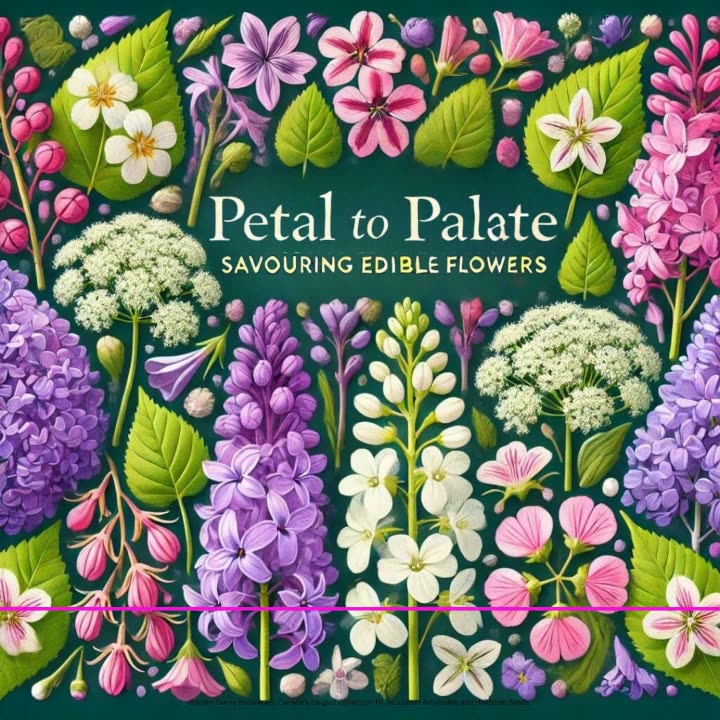 Petal to Palate - Savouring Edible Flowers. Flower Power Series Part Five