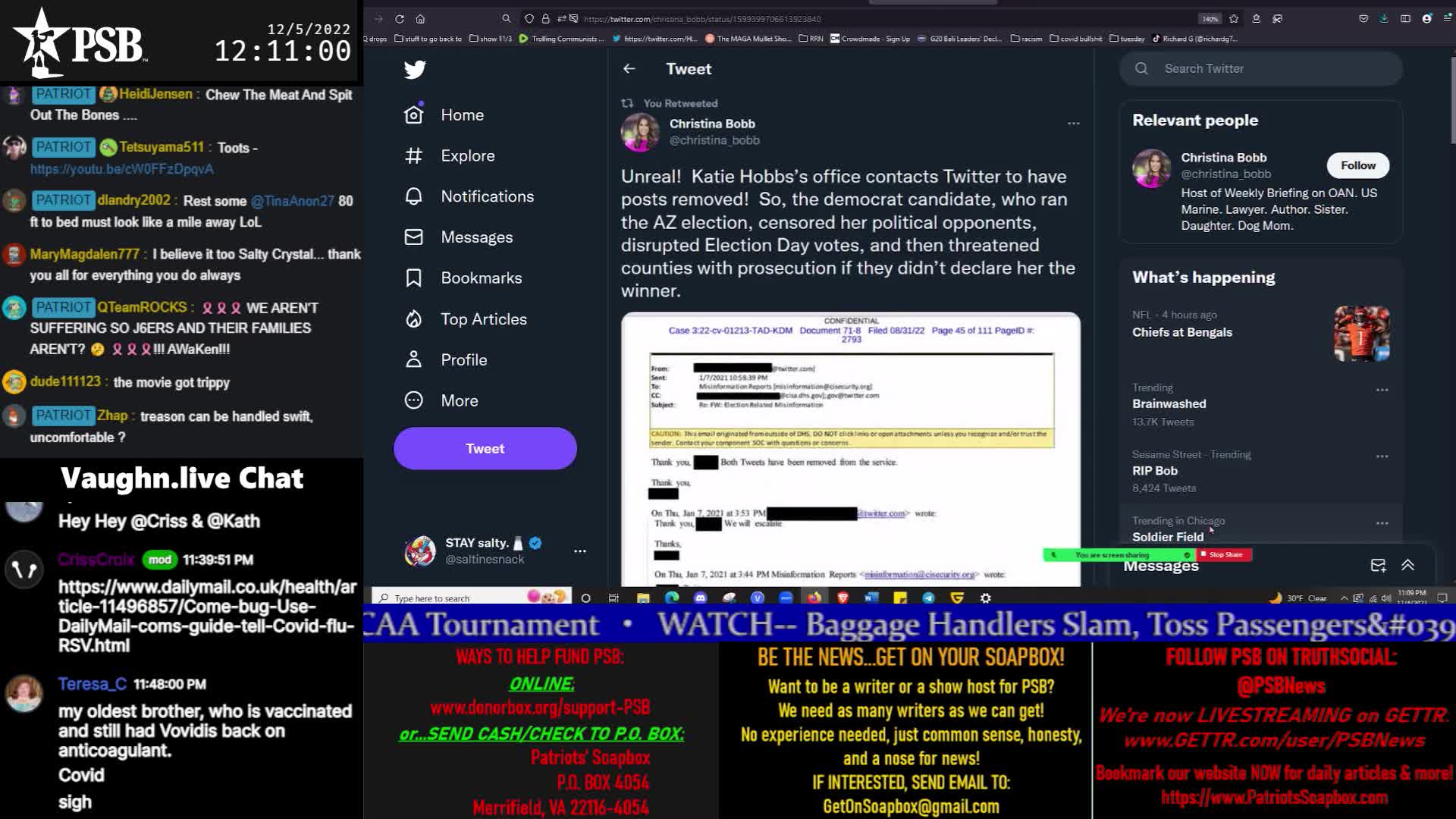 2022-12-05 00:00 EST - Salty Sundays: with Salty Crystal