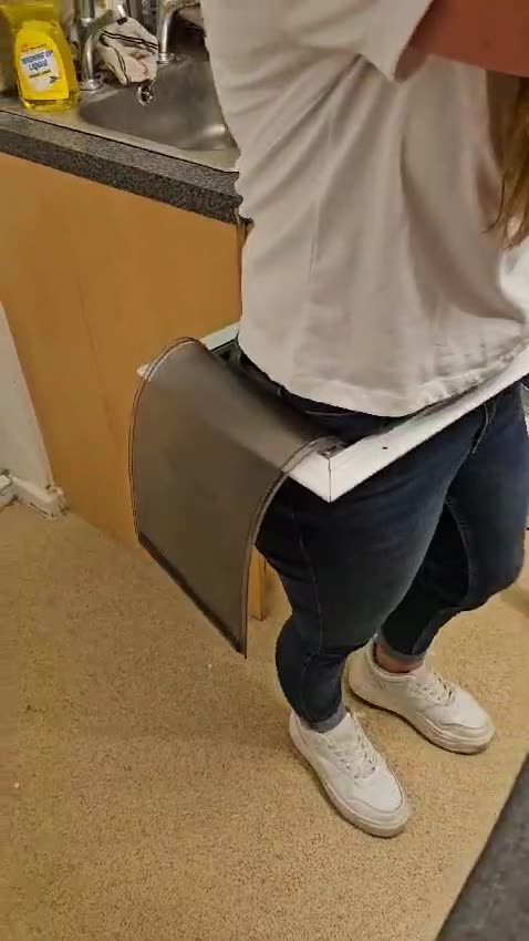 Woman Gets Stuck in Dog Door Woman Gets Stuck in Dog Door
