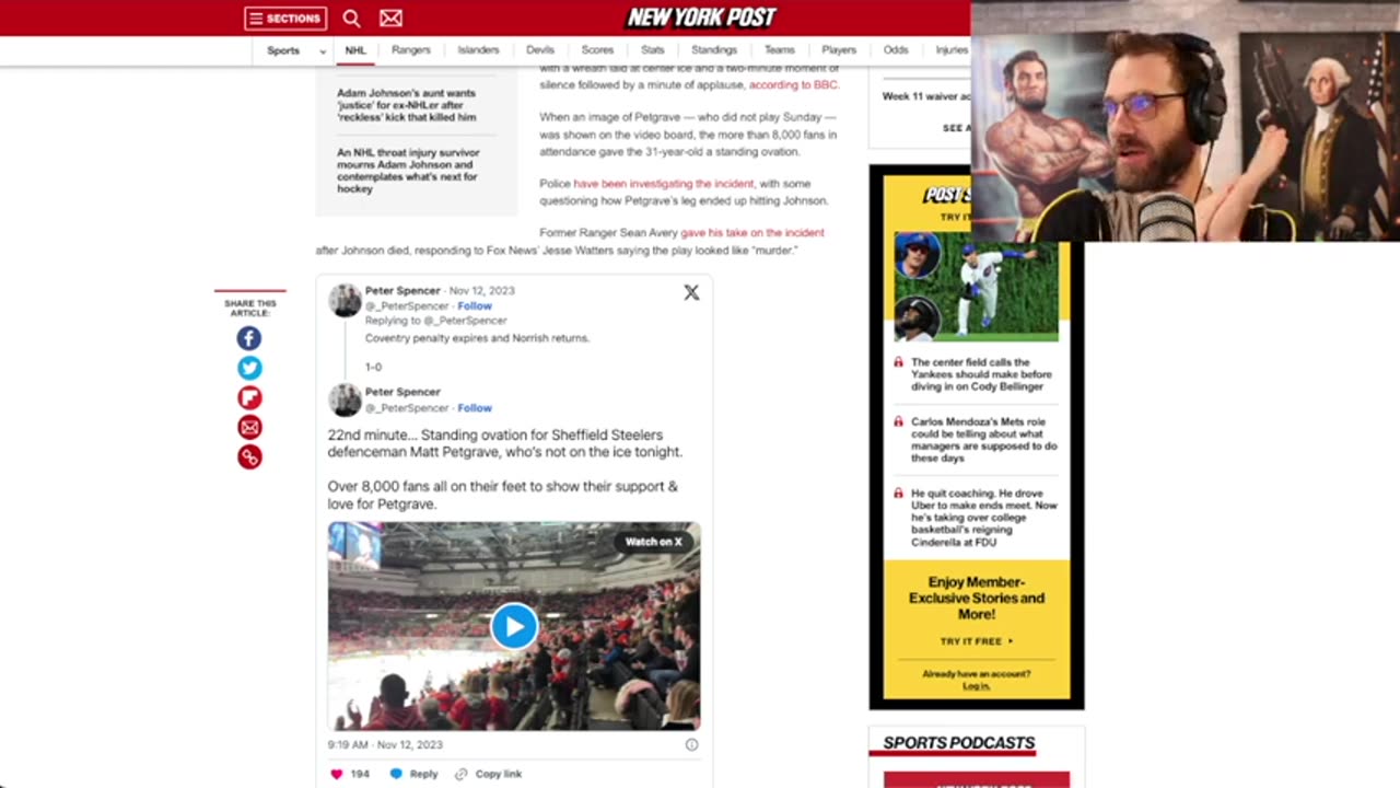 Salty Cracker - Black Hockey Player That Killed a Guy on The Ice ...