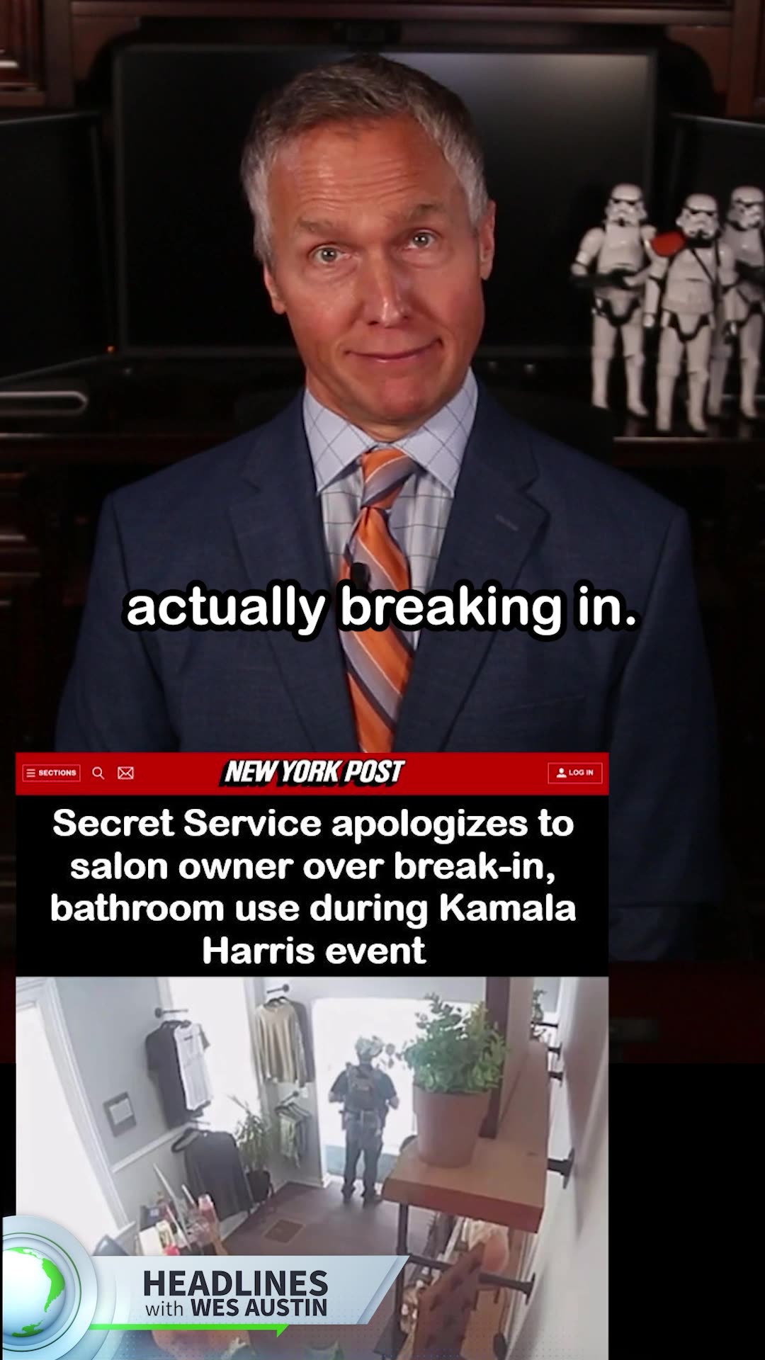 Secret Service Apologizes to Salon Owner over Break-in, Bathroom Use