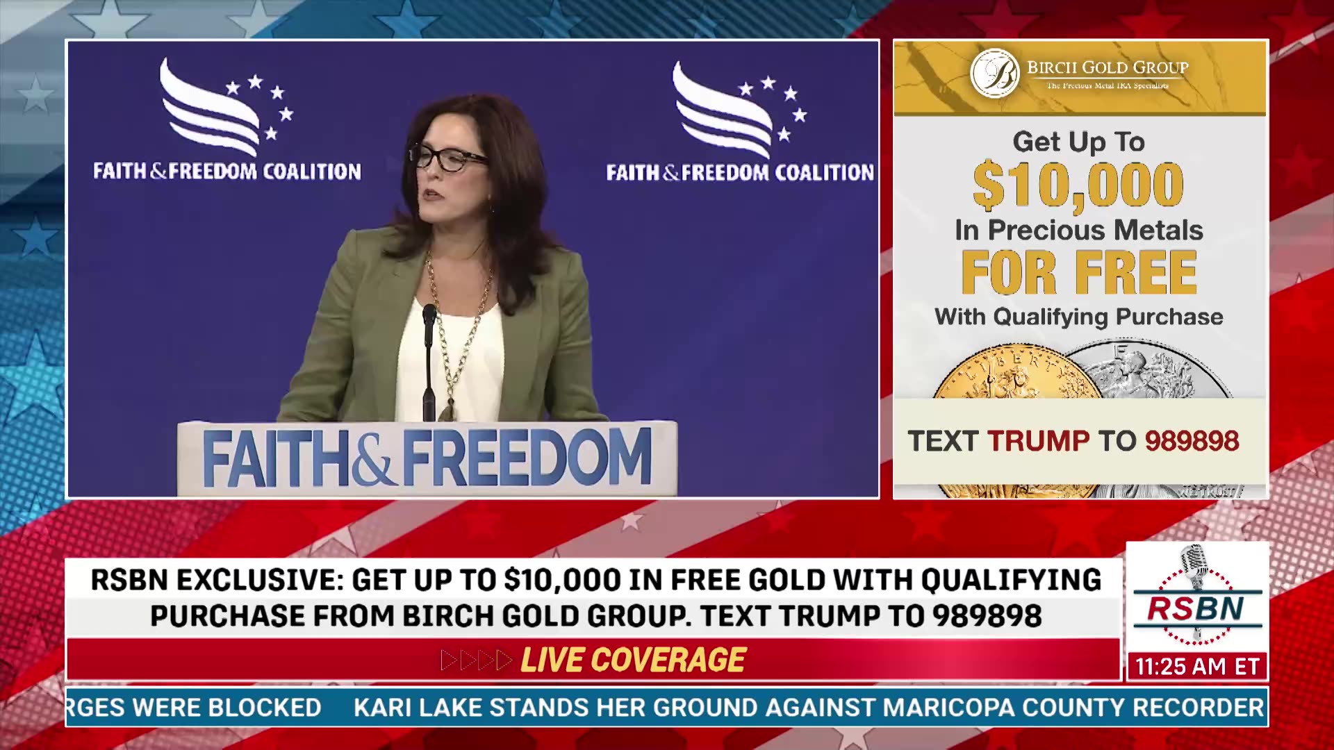 FULL SPEECH: Tiffany Justice Faith and Freedom Coalition: Road to ...