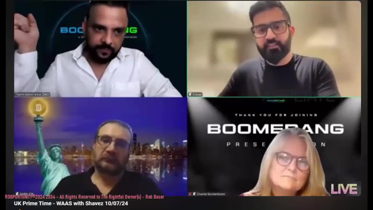 BOOMERANG (must see) CEO SHAVEZ BEST PITCH - AI BOT PROFITS - TOP TEAM ...