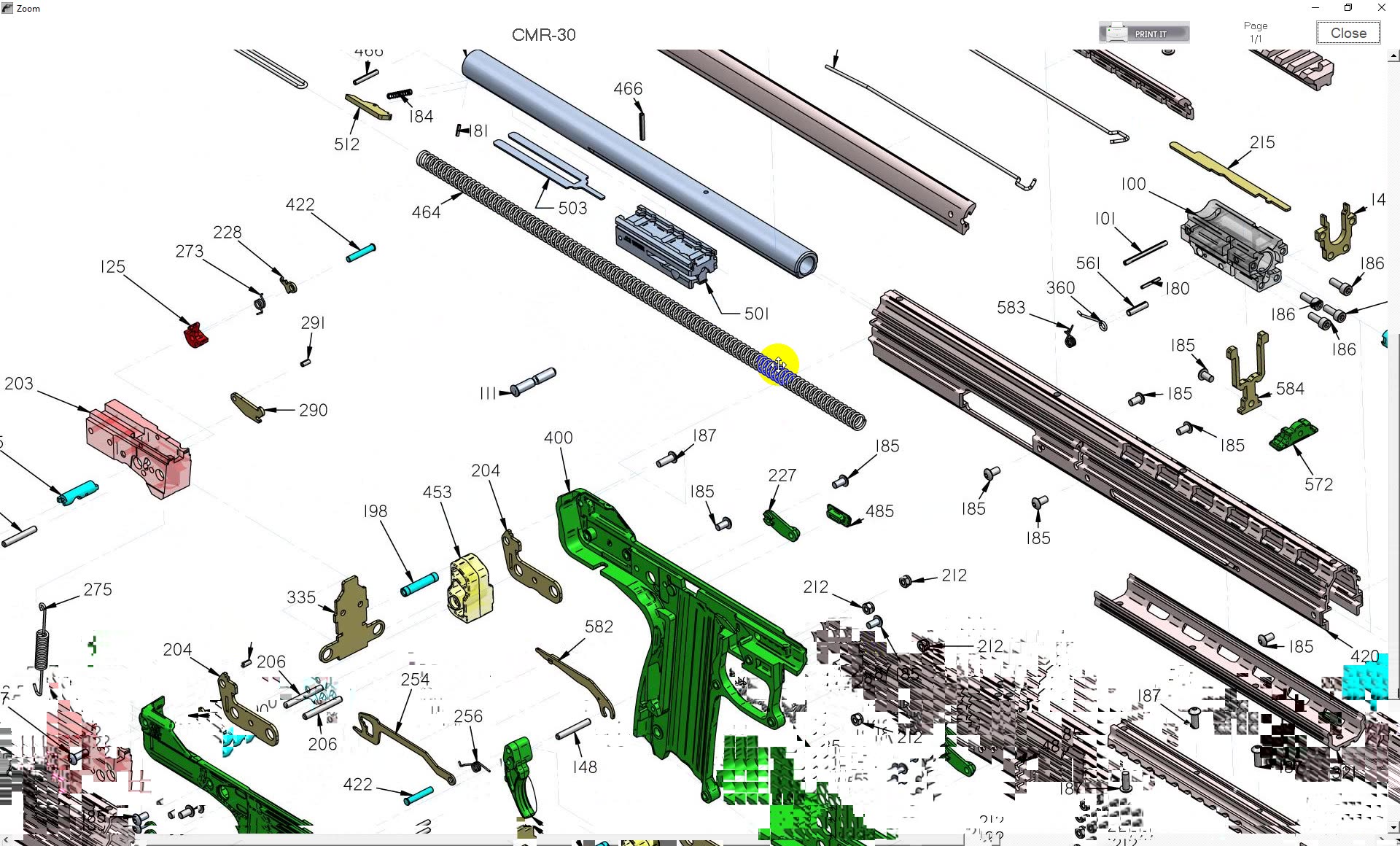 Gun Schematics & Blueprints for Gunsmiths and Gun Enthusiasts