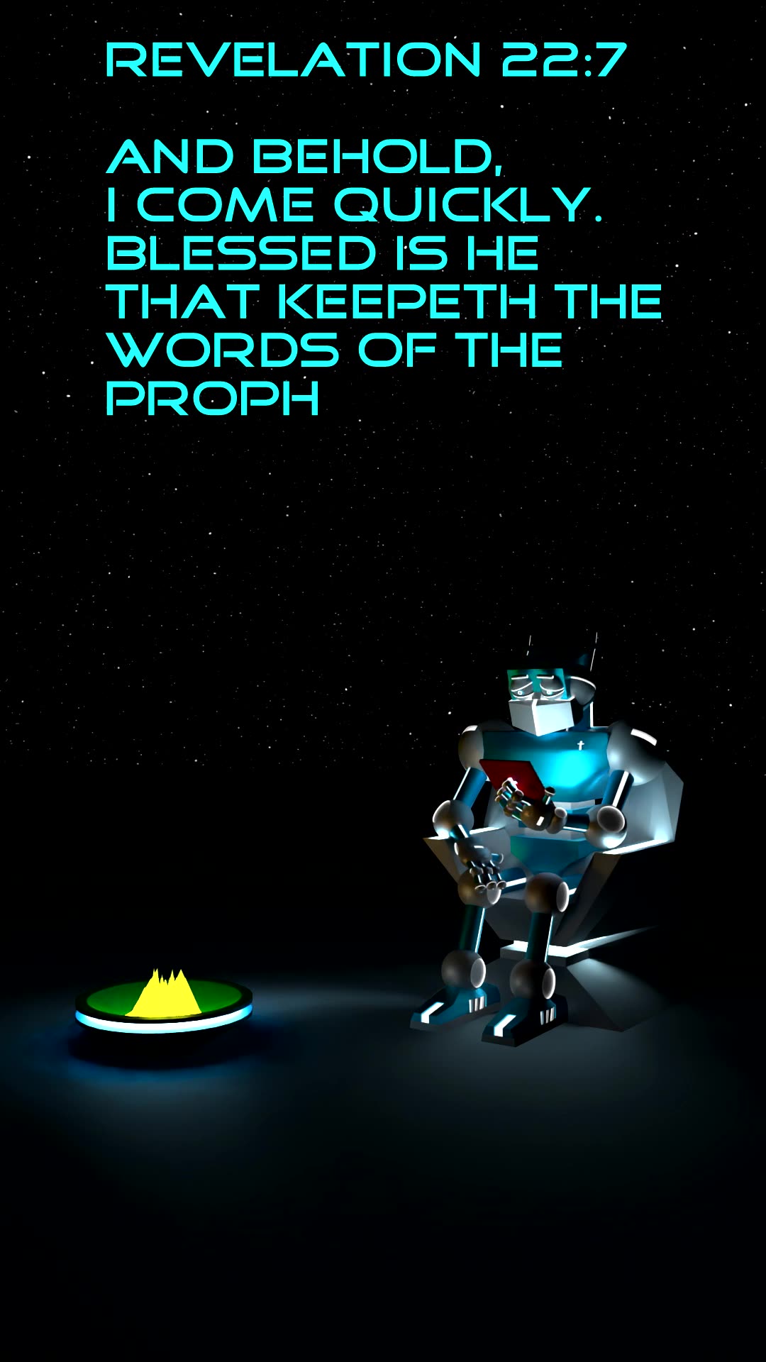 Bible Bot (Rev 22:7)