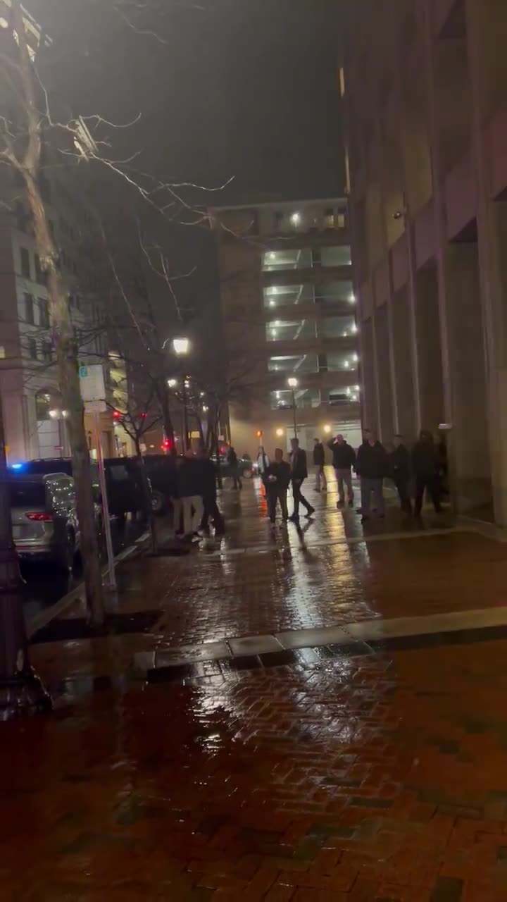 Car crashes into Joe Biden's motorcade after a campaign event in Delaware.