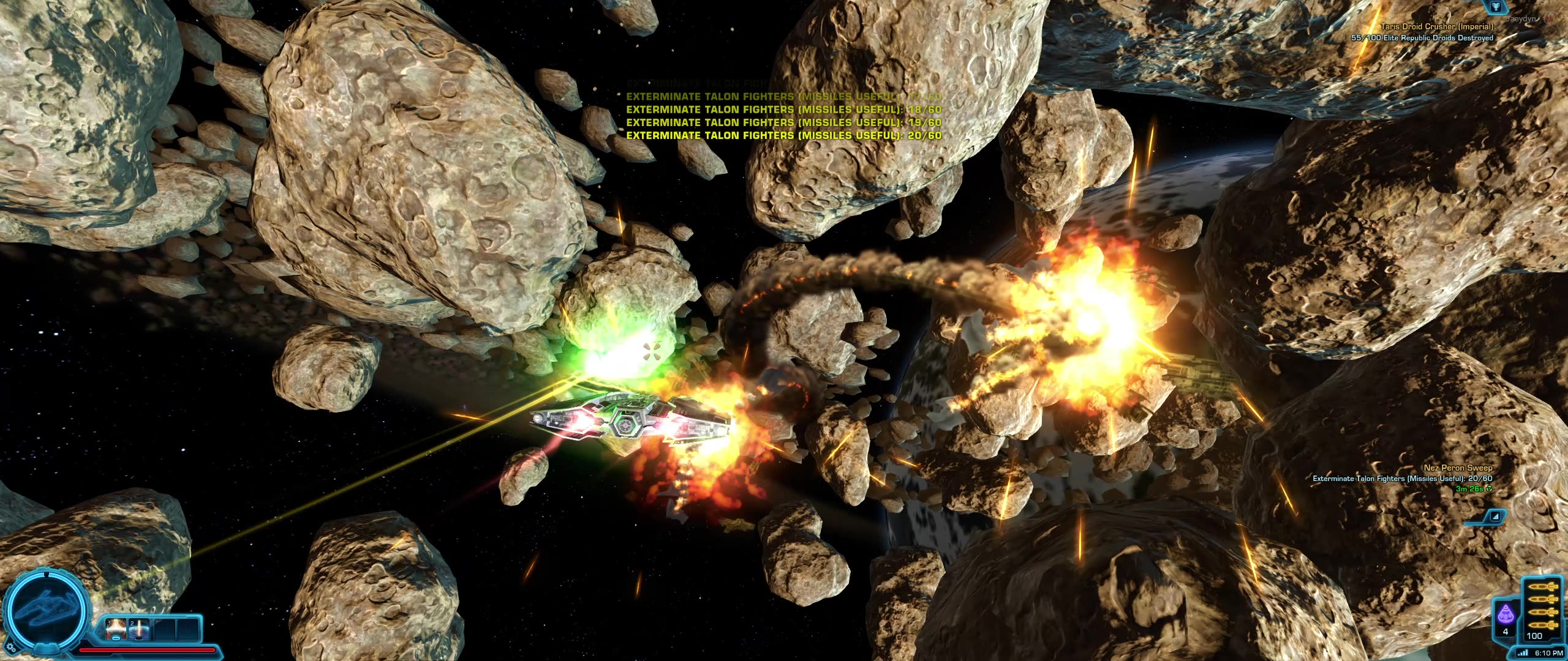 SWTOR Space Mission: Nez Peron Sweep