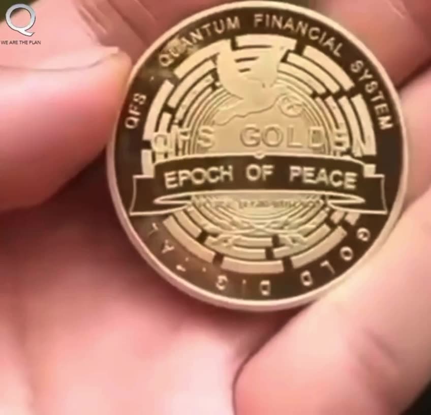 Our new money QFS coins backed by real gold QFS is coming be sure off ...