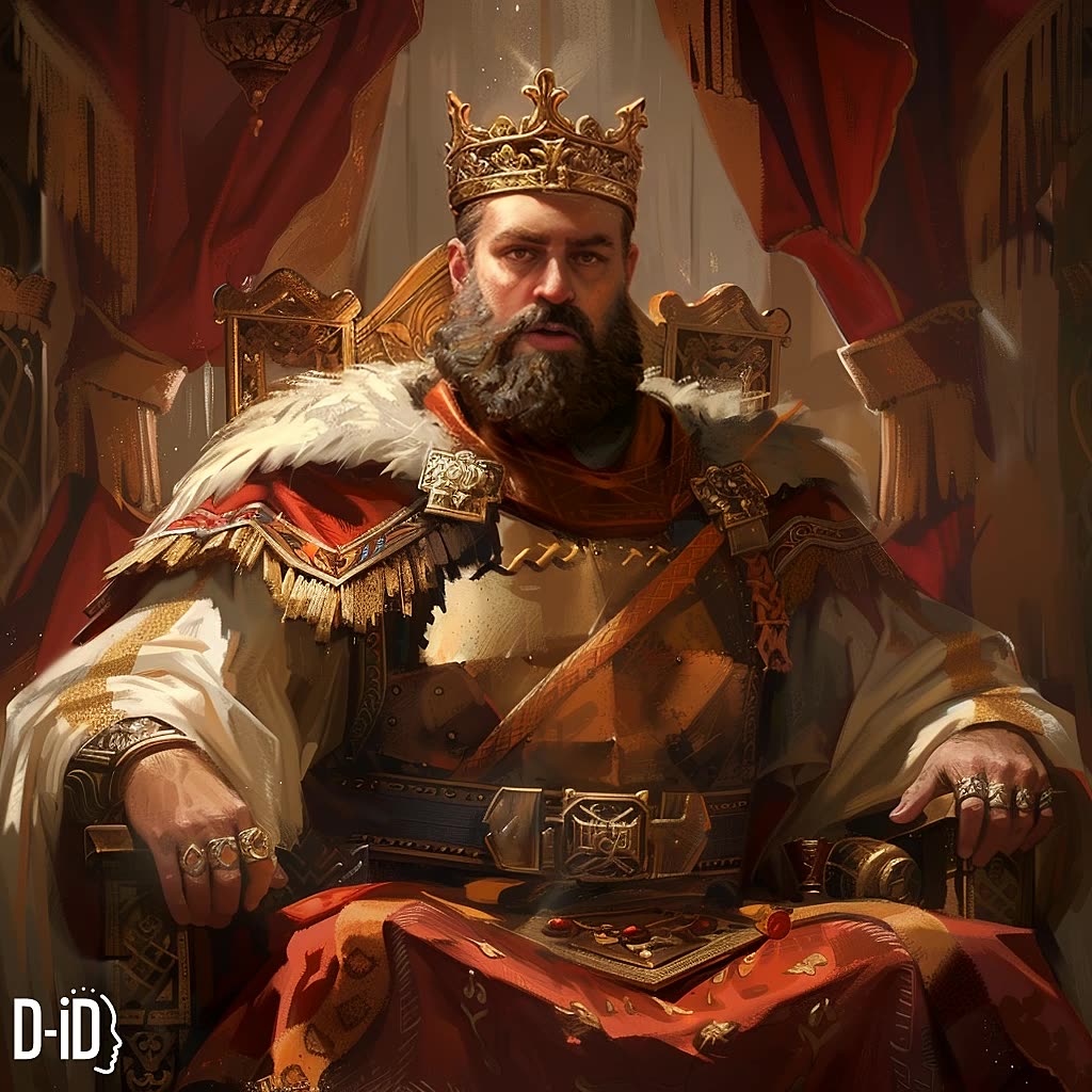 Frankish King Clovis I Tells his Story to Secure His Kingdom after Rome ...