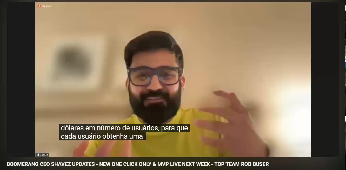 BOOMERANG BRASIL CEO SHAVEZ UPDATE MUITO MAIS FÁCIL APENAS UM CLIQUE AI ...