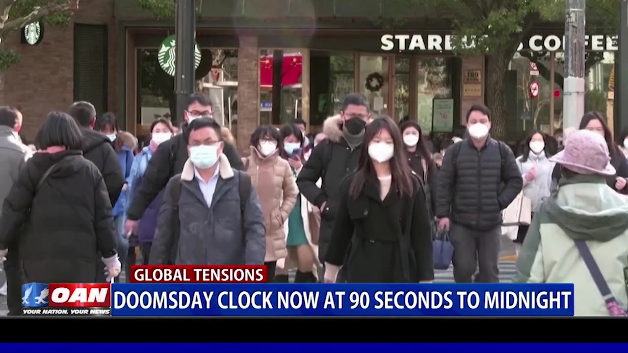 Doomsday Clock Now At 90 Seconds To Midnight