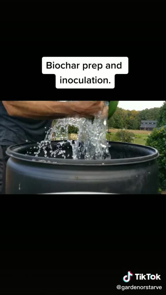 Biochar Prep and Inoculation