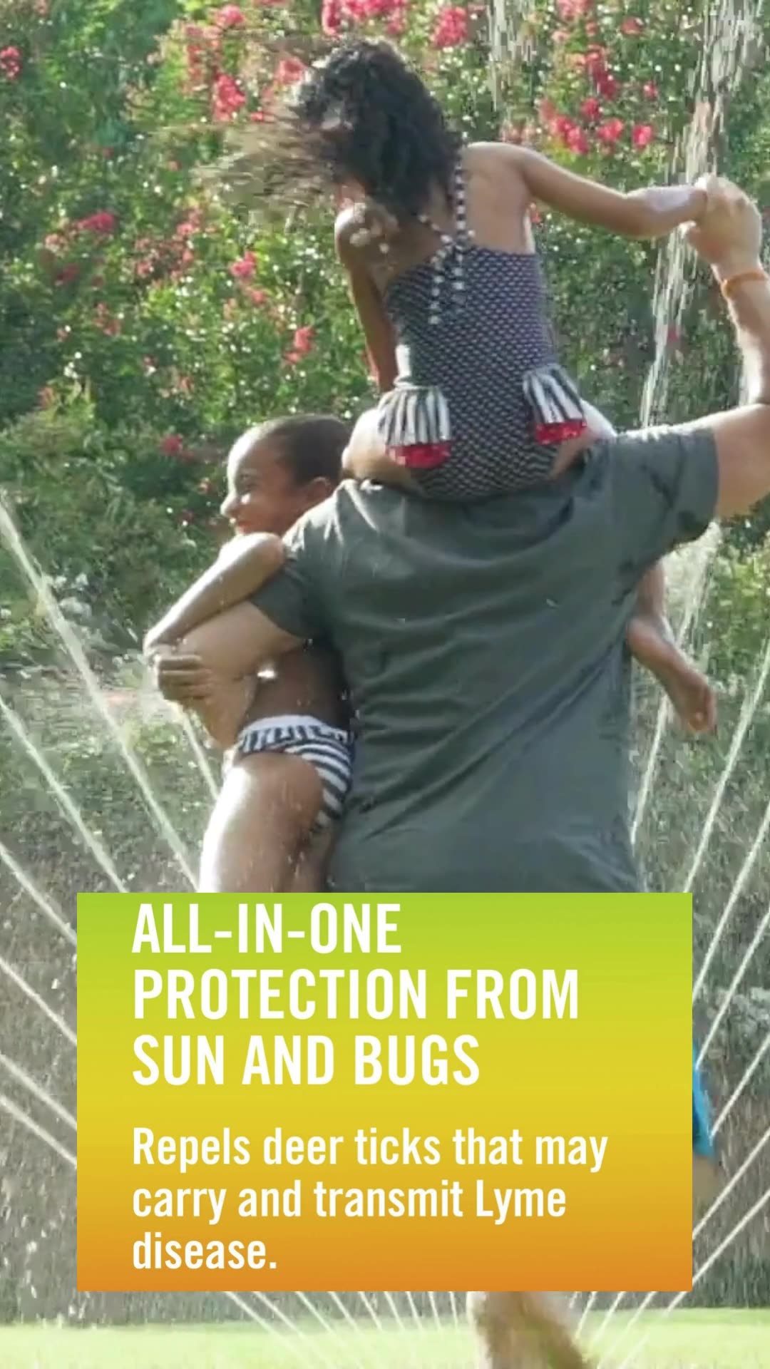 All-In-One Protection From SUN+BUGS