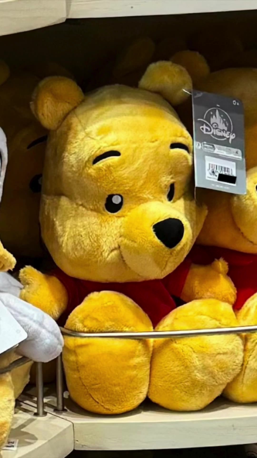 Disney Parks Winnie the Pooh Big Feet Plush Doll #shorts