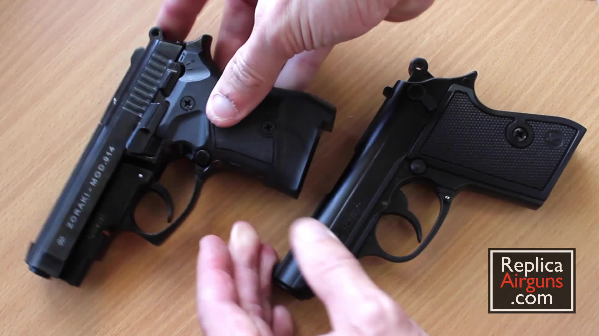 Zoraki 914 and Kimar Lady K Blank Gun Review
