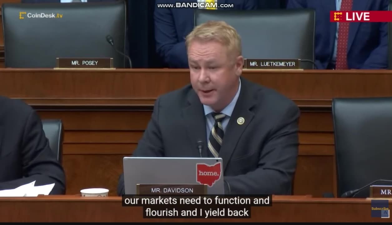 Mr. Davidson dominates Gary Gensler!