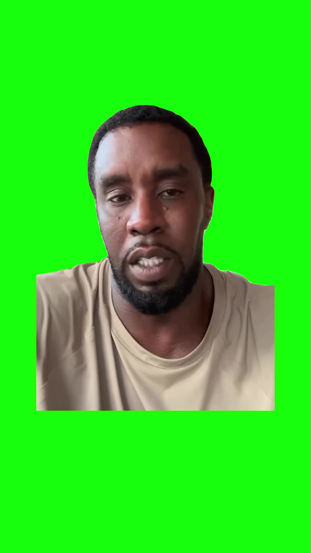 Diddy Apology | Green Screen