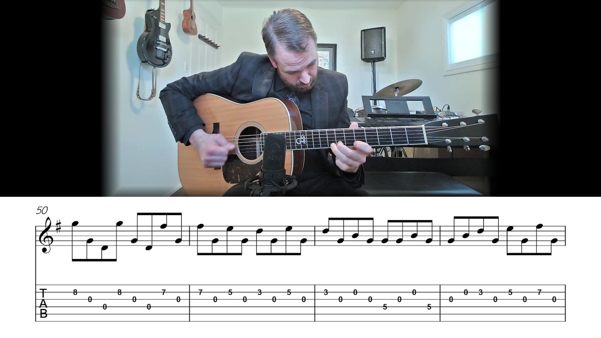 Danny Boy (Londonderry Air) - Crosspicking Guitar Lesson (Sheet Music ...