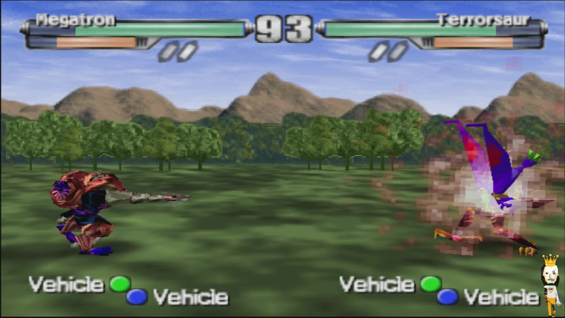 Transformers Beast Wars Transmetals N64 Megatron and Optimus Primal ...