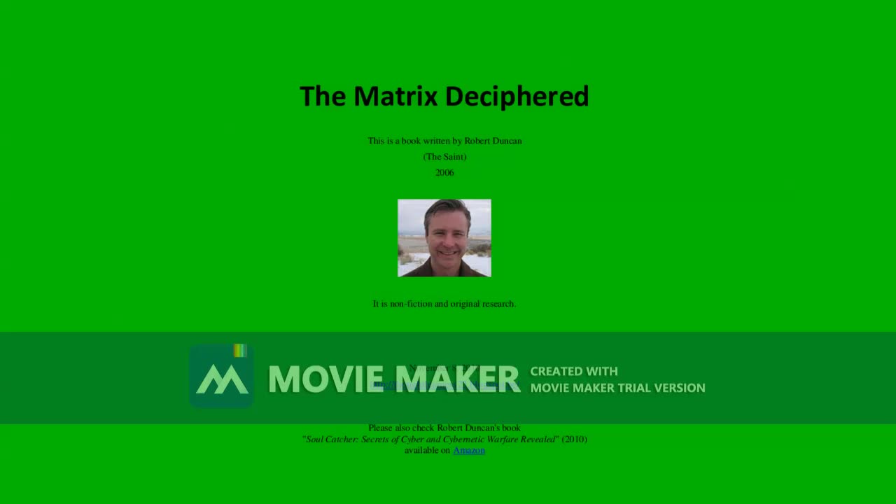 The Matrix Deciphered By Dr Robert Duncan [page 141]