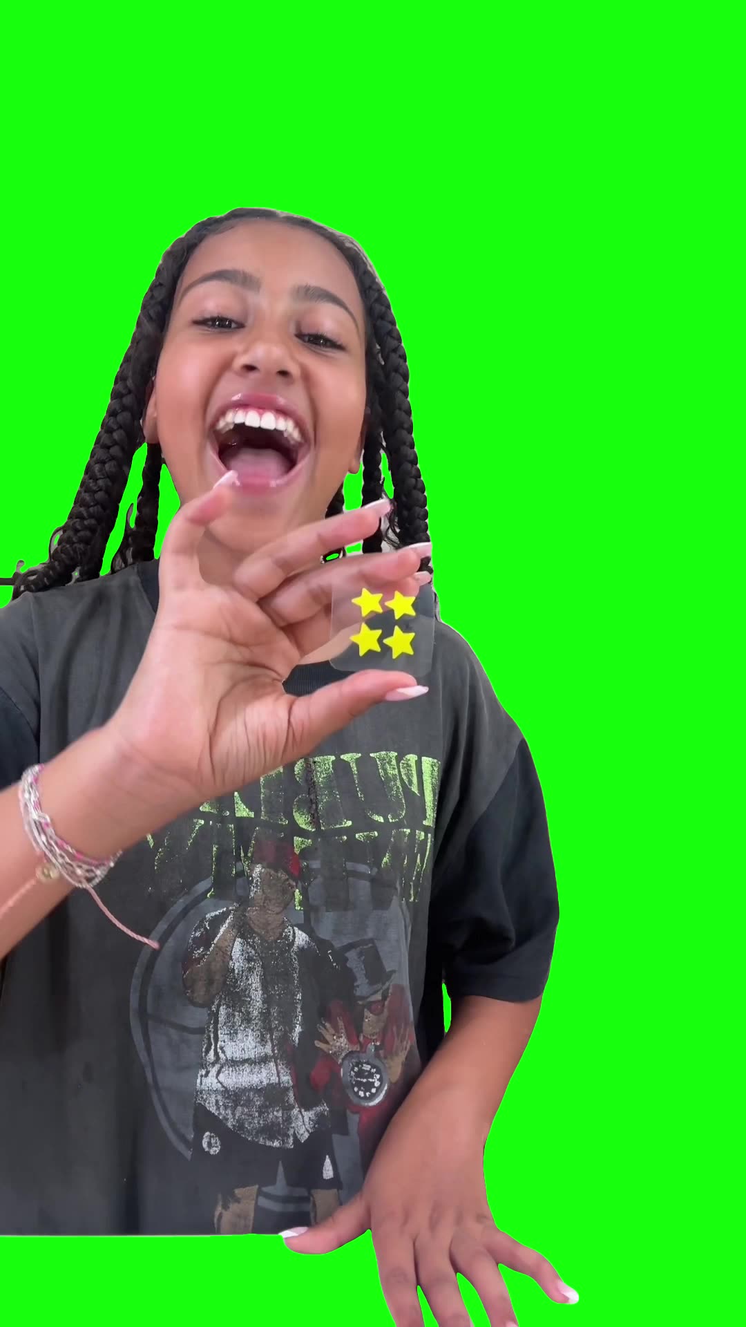 “Pimple Patch” North West | Green Screen