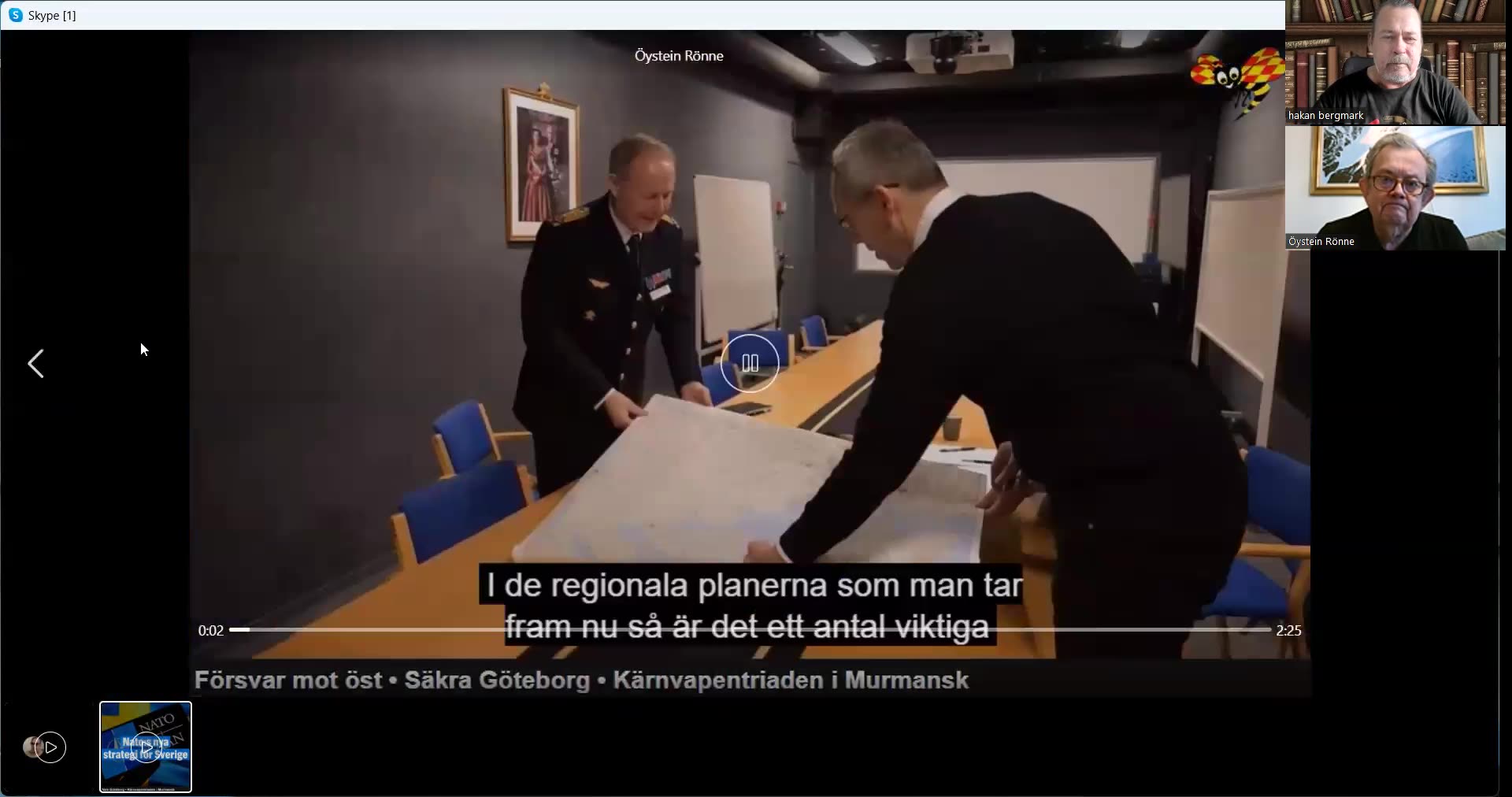 Lunchklubben 6 feb Sverige är nu USA´s uppmarschområde mot Ryssland