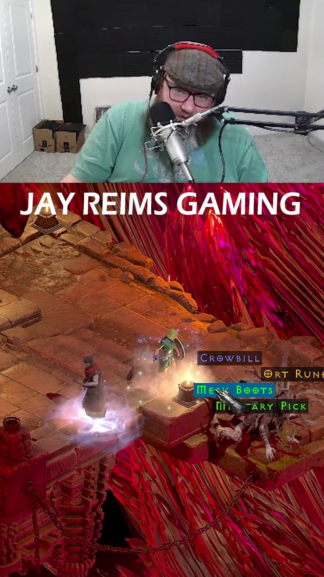 Unique Material, Set Boots, and Unique Amulet