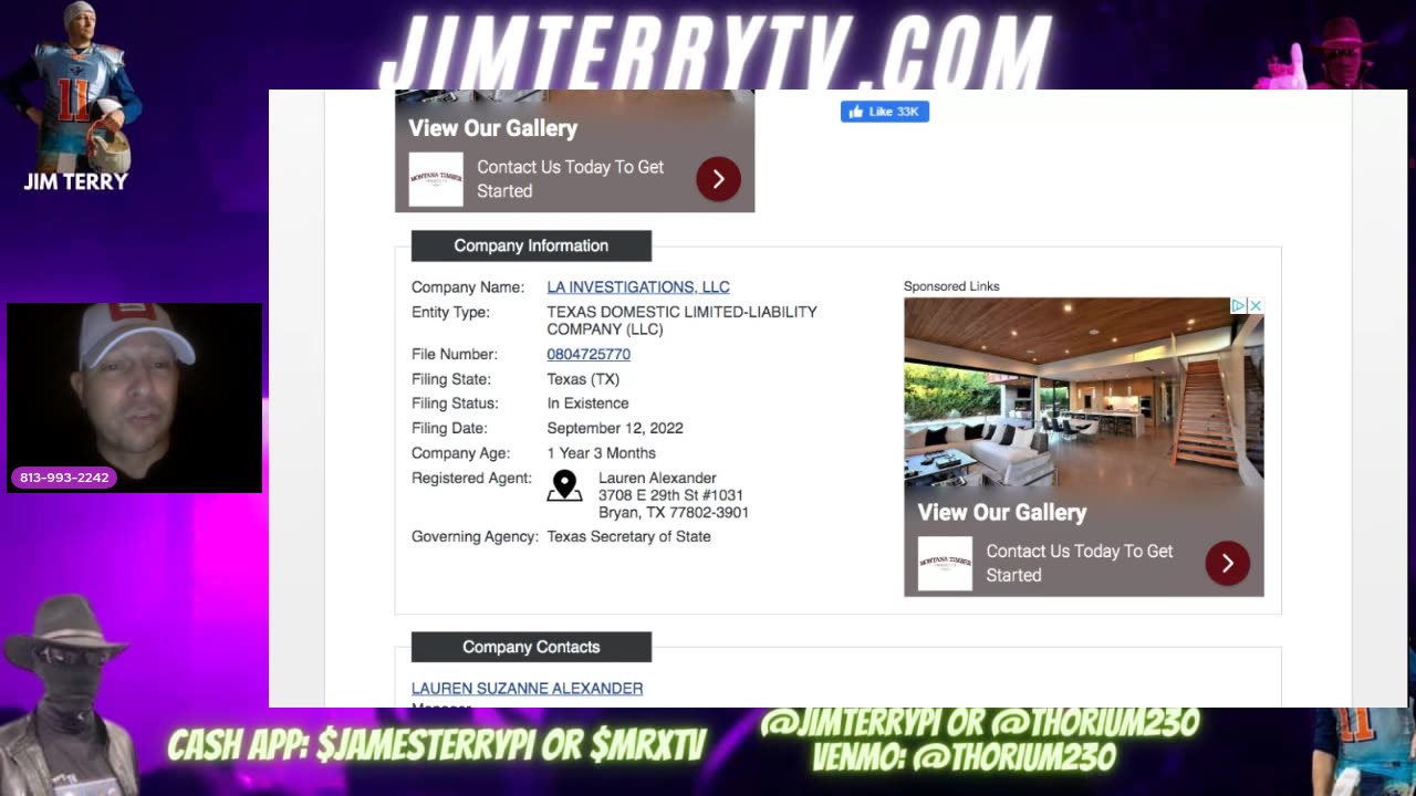 Jim Terry TV - Live Call In!!! (Chapter 67) "Watcher of Crazy Caught in ...