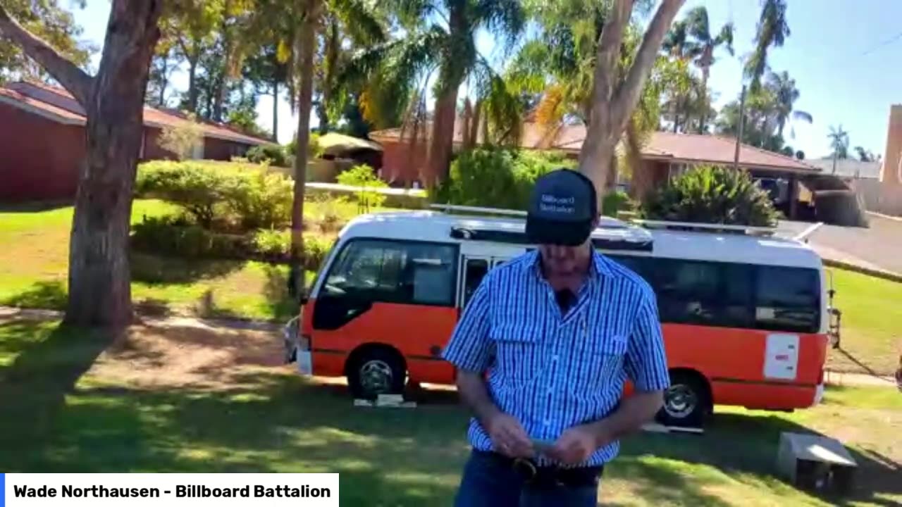 Farmer Wade daily broadcast from Australind, WA - Billboard Battalion ...